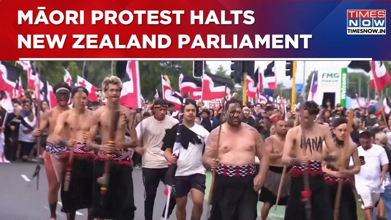 Māori Protest Halts New Zealand Parliament Amid Tensions Over Race ...