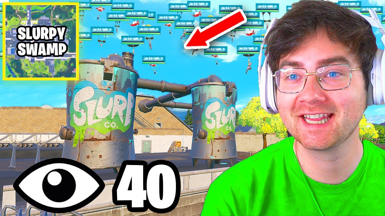 I Got Every Player To Land SLURPY SWAMP In Reload Chapter 2 (Fortnite ...