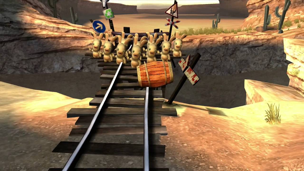 Rayman Raving Rabbids Walkthrough Bunnies Don‘t Understand Bowling ...