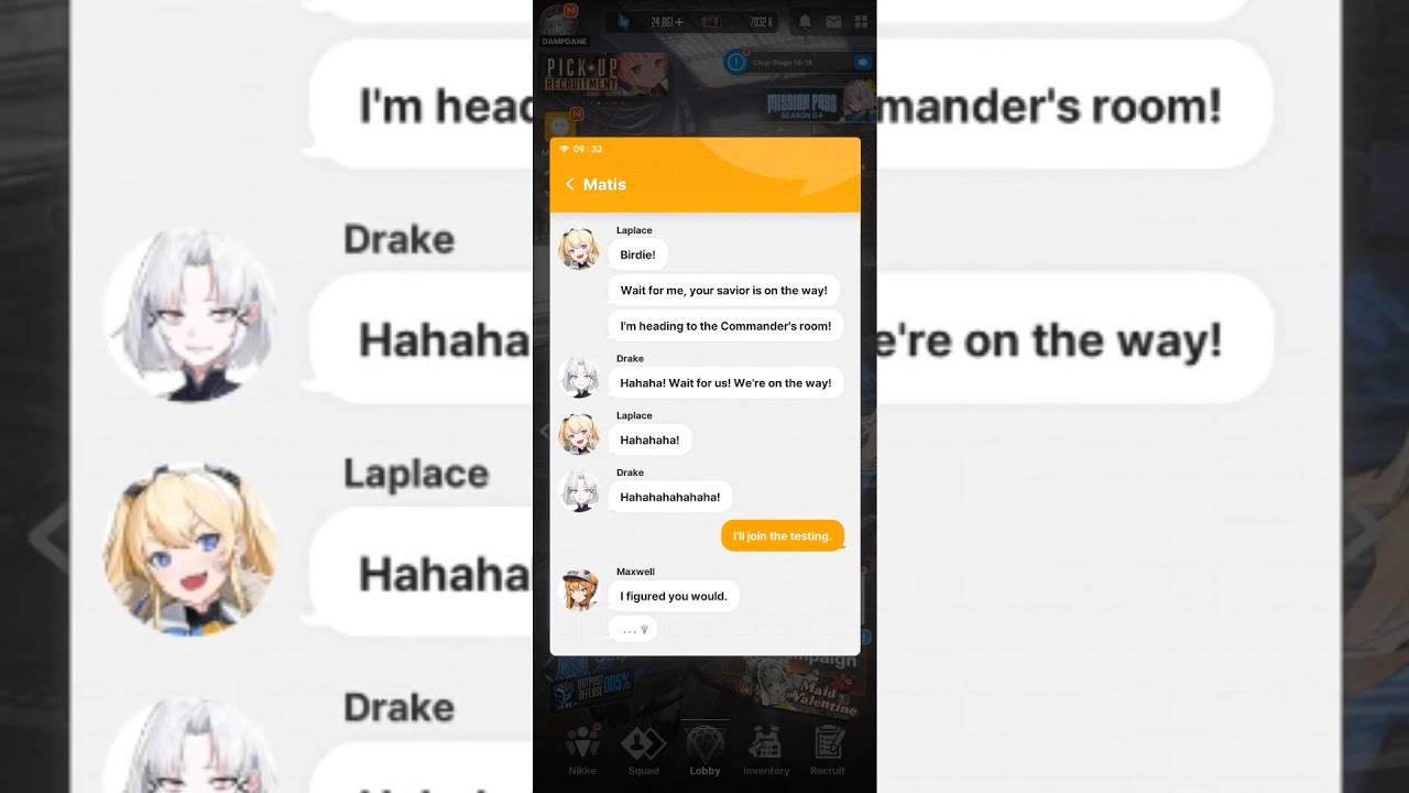 Goddess of Victory: Nikke - Matis' group chat - YouTube