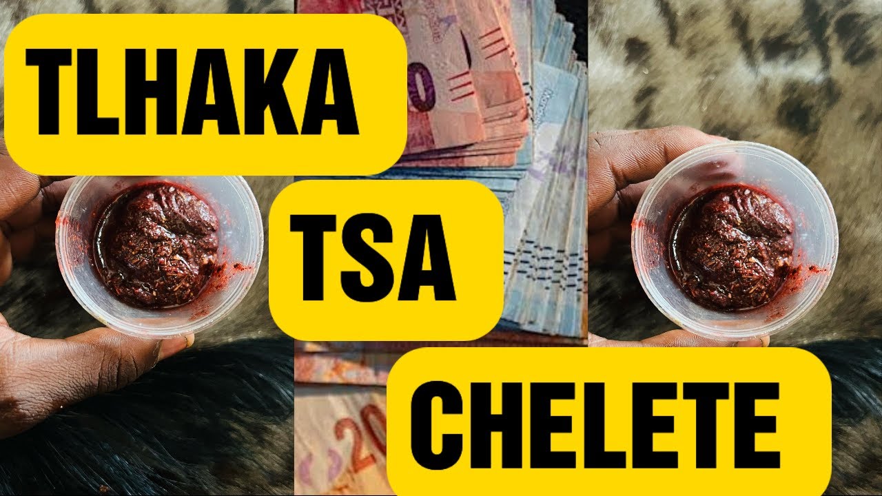 TLHAKA TSA CHELETE (ATTRACT MONEY IN EVERY WAY) - YouTube