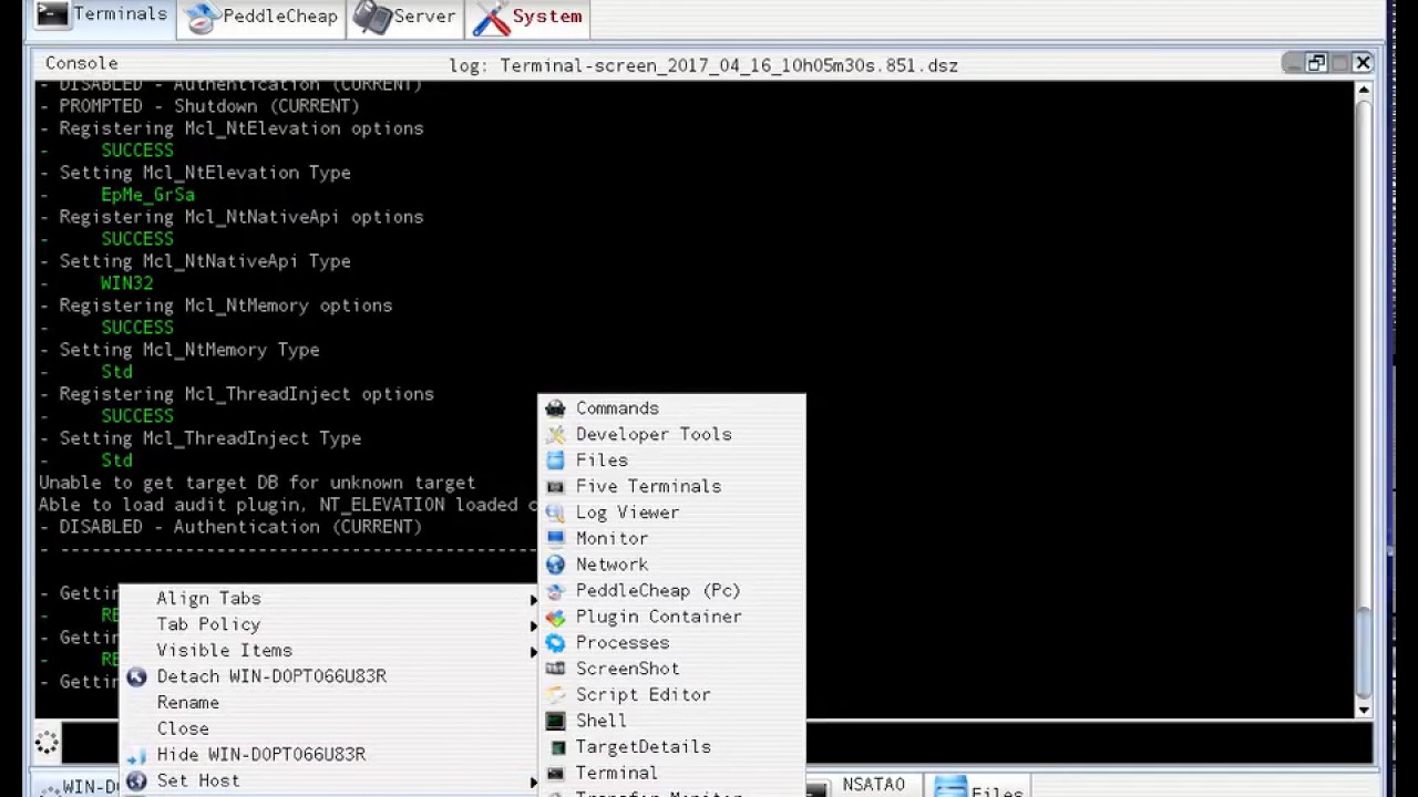 NSA HACKING TOOLS PAYLOAD DEPLOYMENT 2 - YouTube