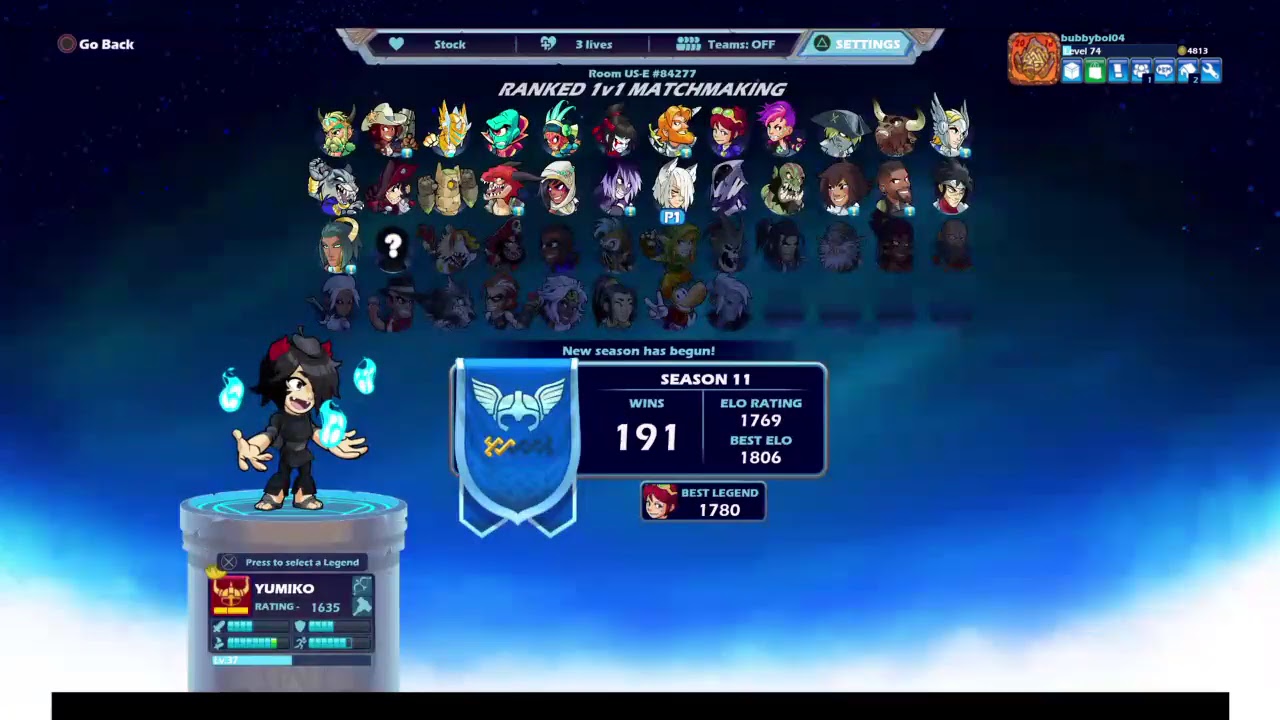 Brawlhalla 2v2 Ranked - YouTube