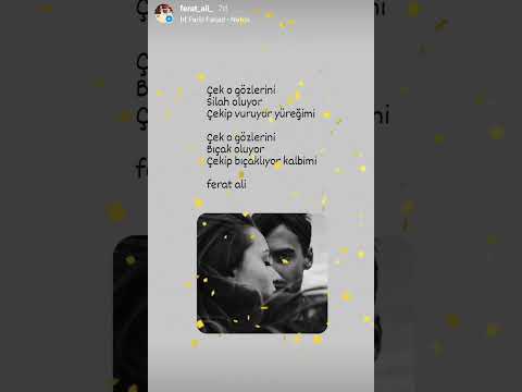 AYIRT #şiir #söz #aşk #sevgi #gözler #faridfarjad