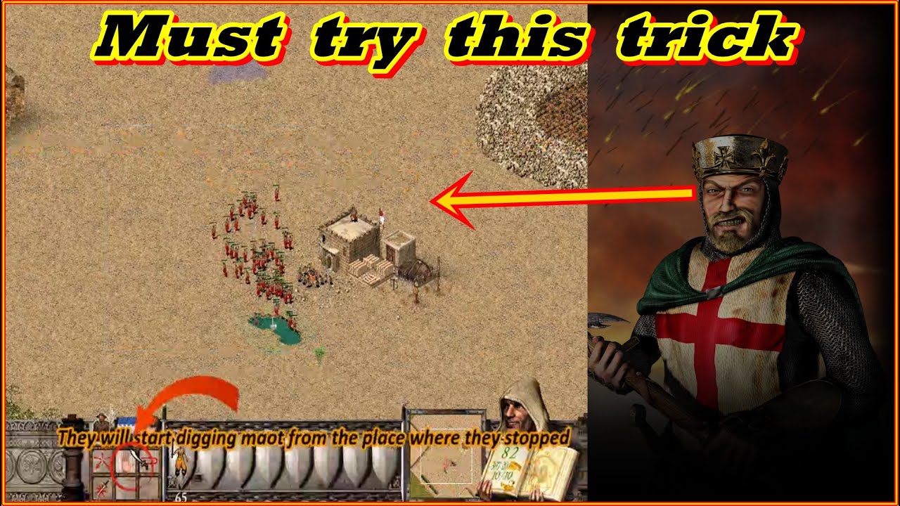 stronghold crusader tricks | stronghold crusader cheats - YouTube
