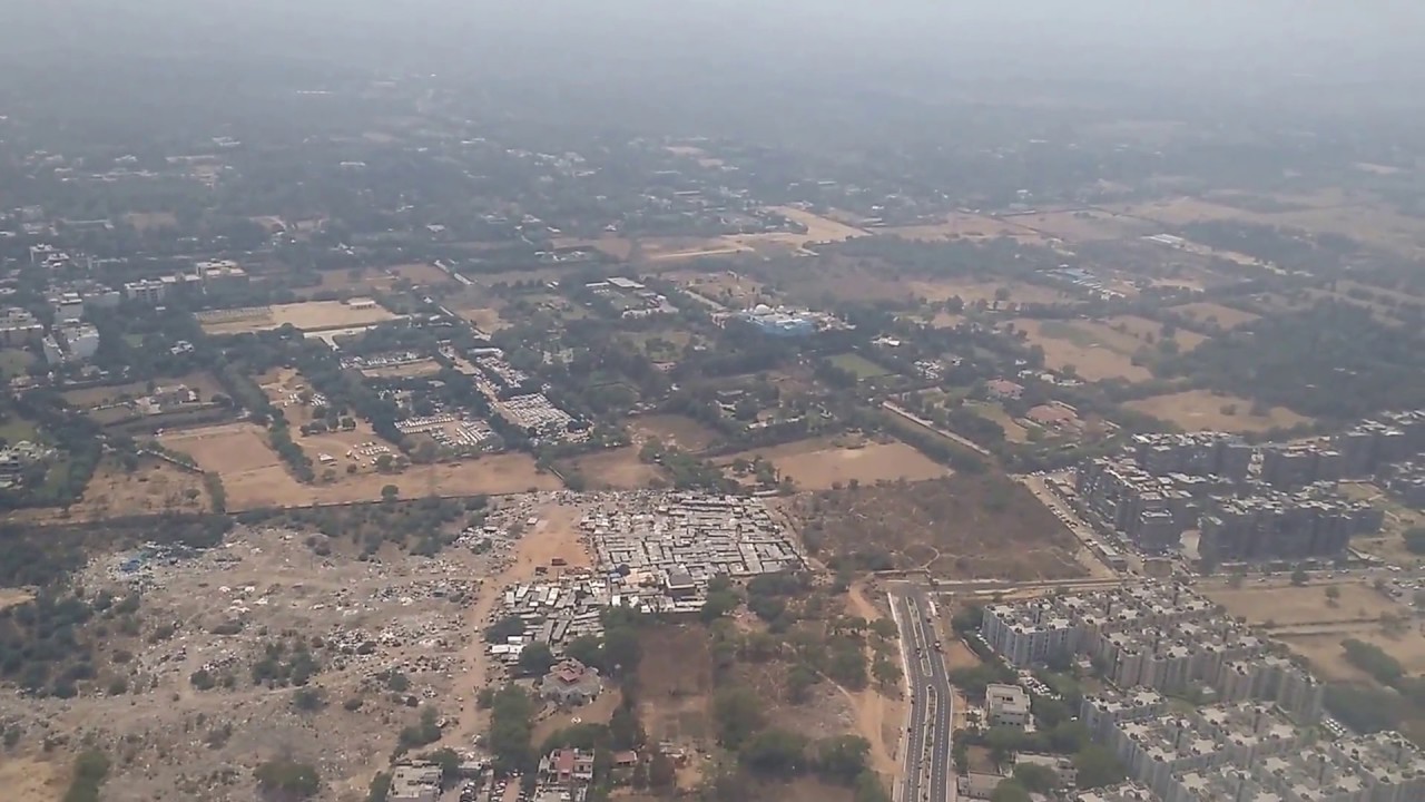 Aerial View of Delhi NCR - YouTube