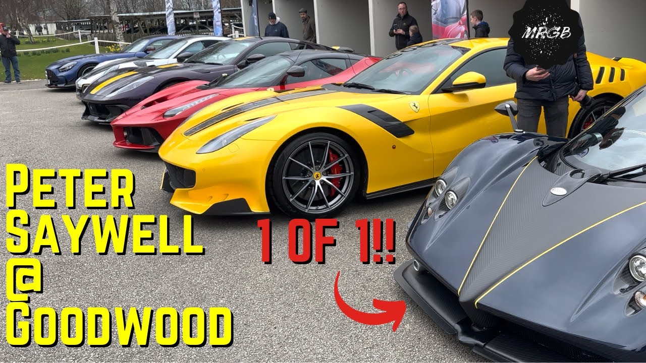1 OF 1 Pagani Zonda PS, Plus £M's Of Other Supercars at Peter Saywell ...