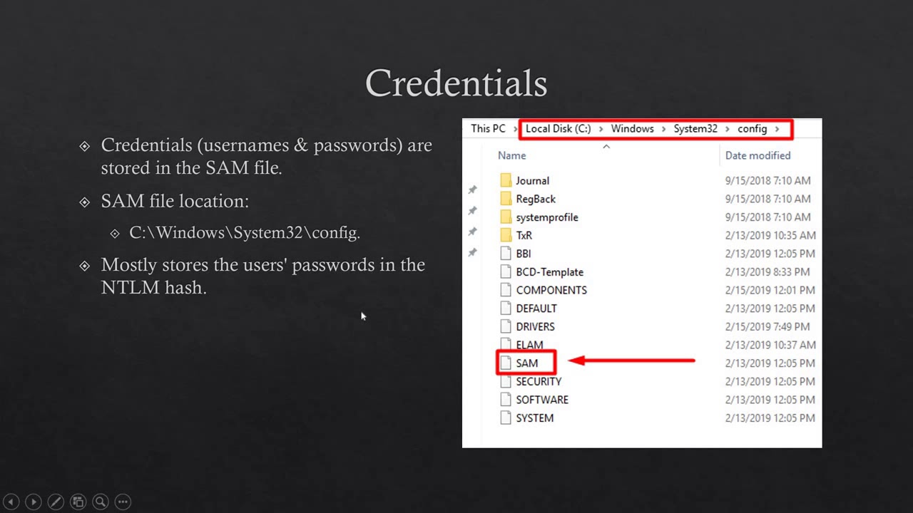 18- Windows - UAC & Credentials & Security Policy - YouTube