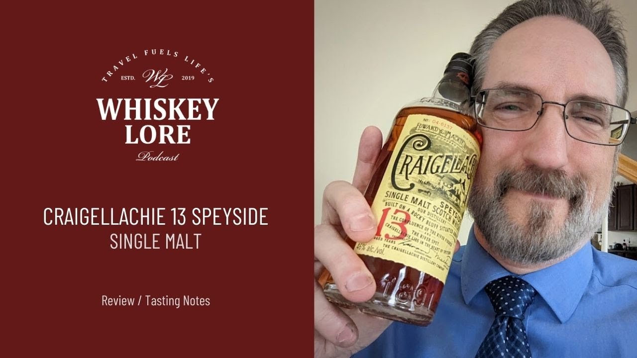 🥃 CRAIGELLACHIE 13 Speyside Single Malt // Worm Tub Whisky? - YouTube