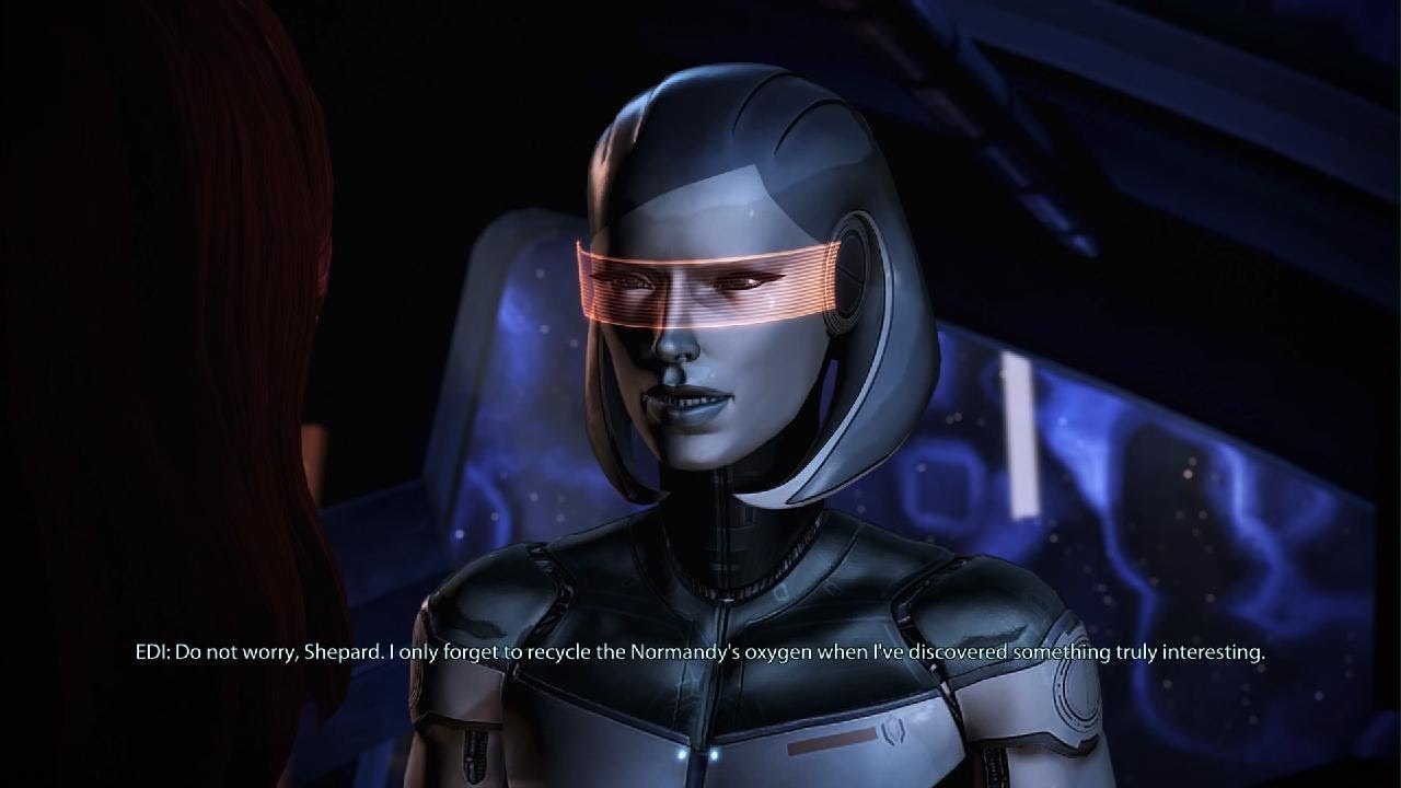 ME3 funny Shepard face - YouTube