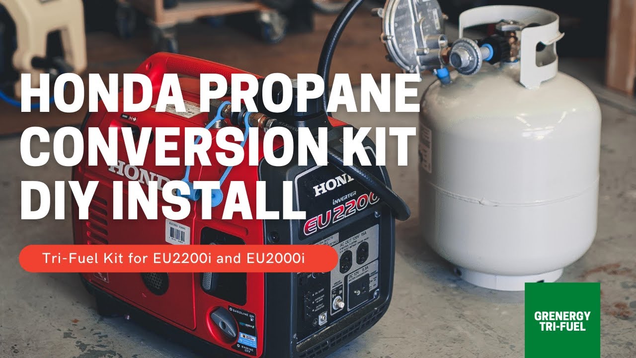 EU2000i EU2200i - Propane & Natural Gas Conversion Kit Install for ...