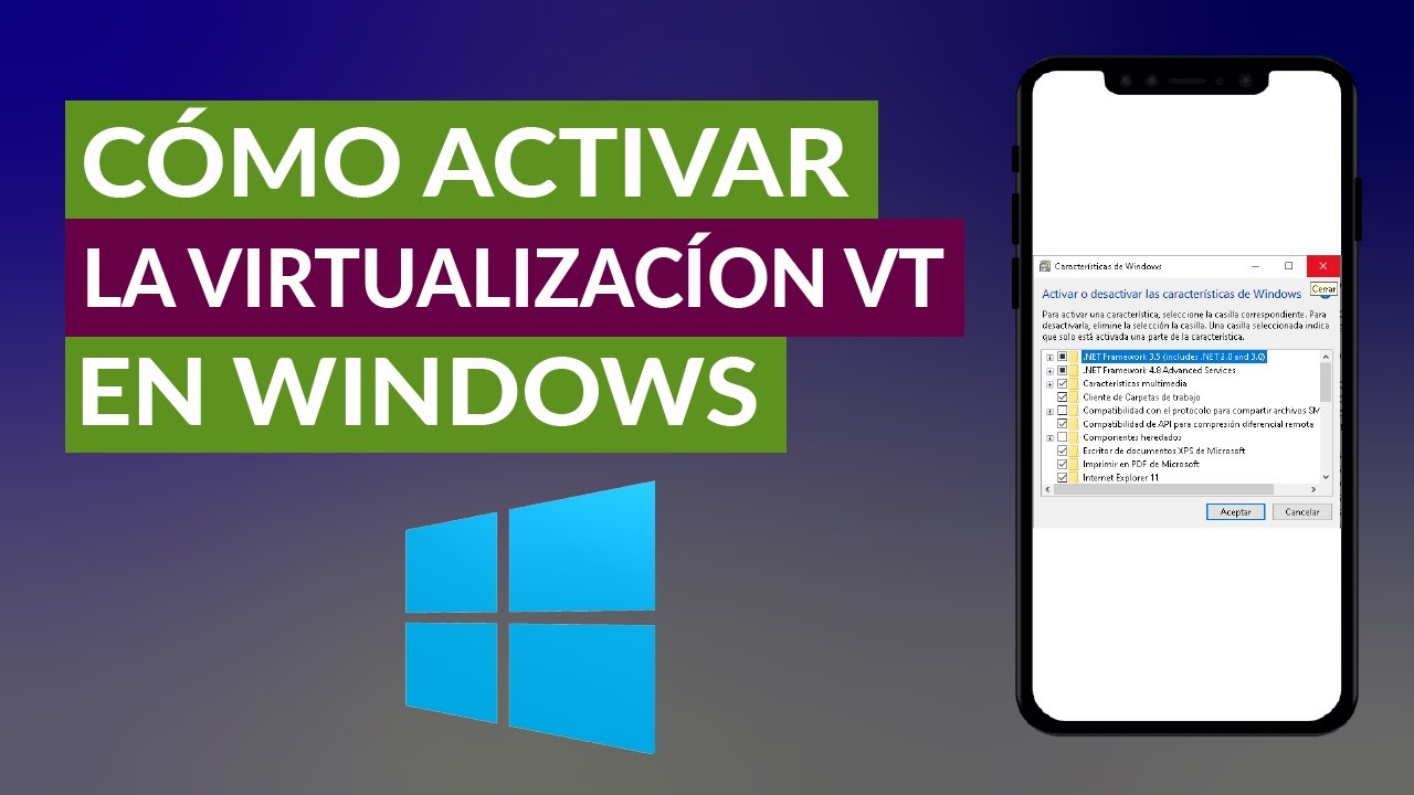 Cómo Puedo Activar o Habilitar la Virtualización (VT) en mi PC Windows - YouTube