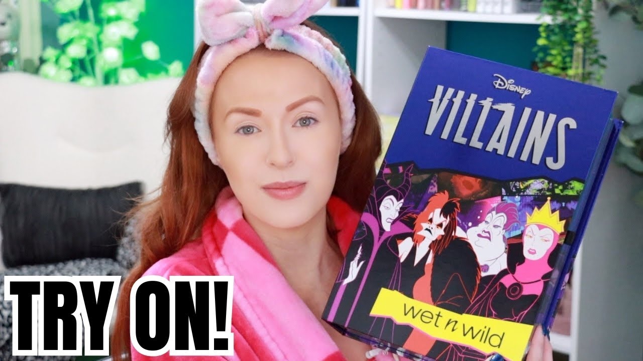 NEW Wet n Wild x Disney VILLAINS PR Box Try On - YouTube