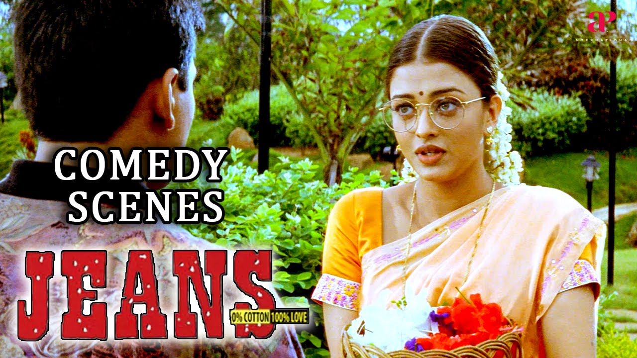 Jeans Comedy Scenes -3 | Prashanth | Aishwarya Rai | Nassar | Senthil ...
