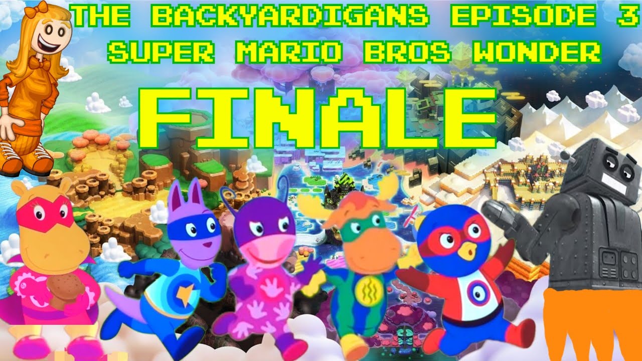The Backyardigans Episode 3 FINALE Super Mario Bros Wonder LIVE - YouTube