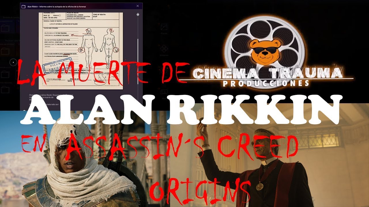 Alan Rikkin en AC:O (SPOILERS) - YouTube