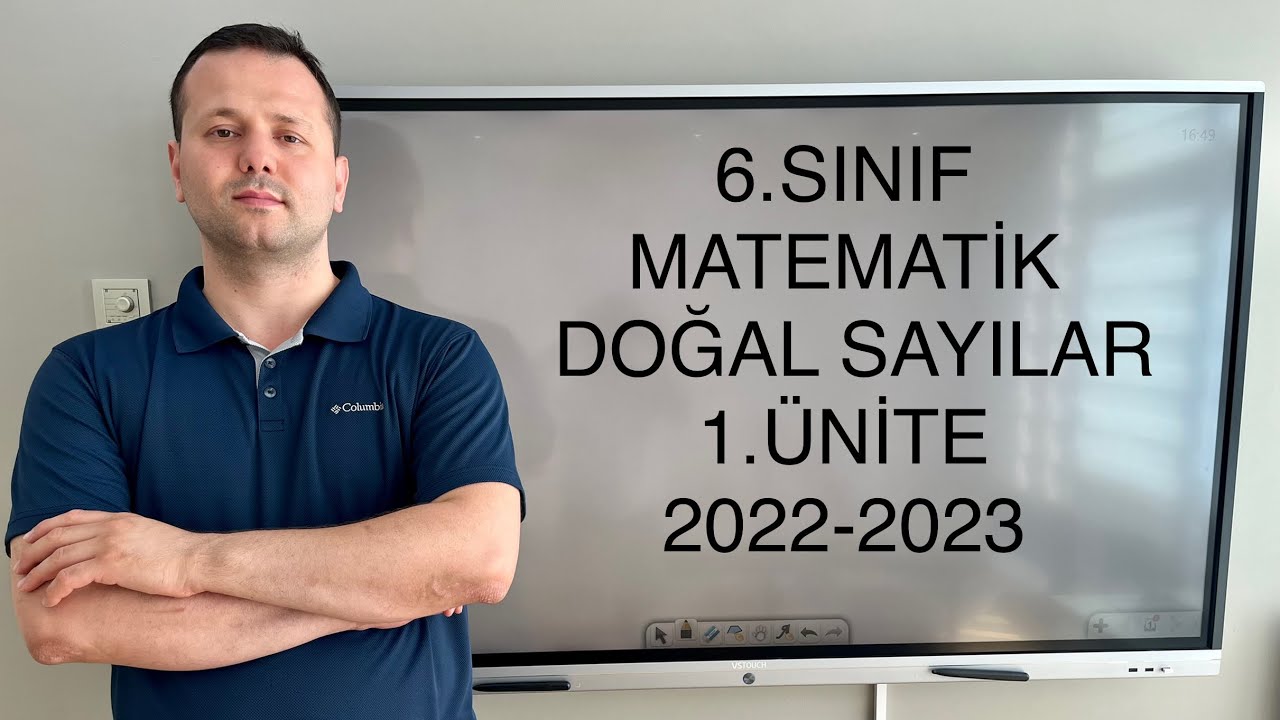 6.SINIF MATEMATİK DOĞAL SAYILAR | 1.ÜNİTE KONU ANLATIMI #kadirhoca ...