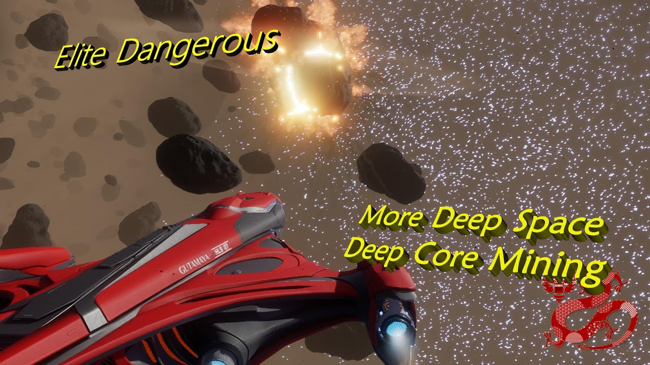 Elite Dangerous: Out in the black Deep Core Mining - YouTube