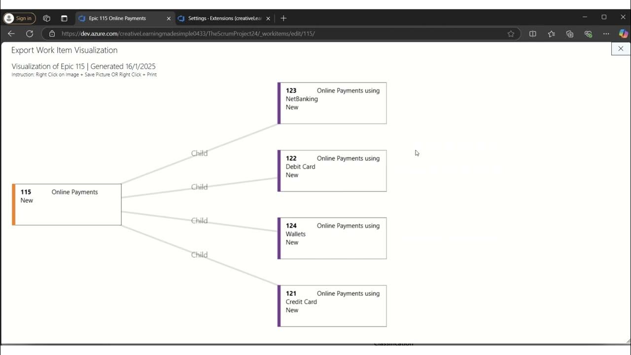 How to use the Work Item Visualization Extension in Azure | Using it ...