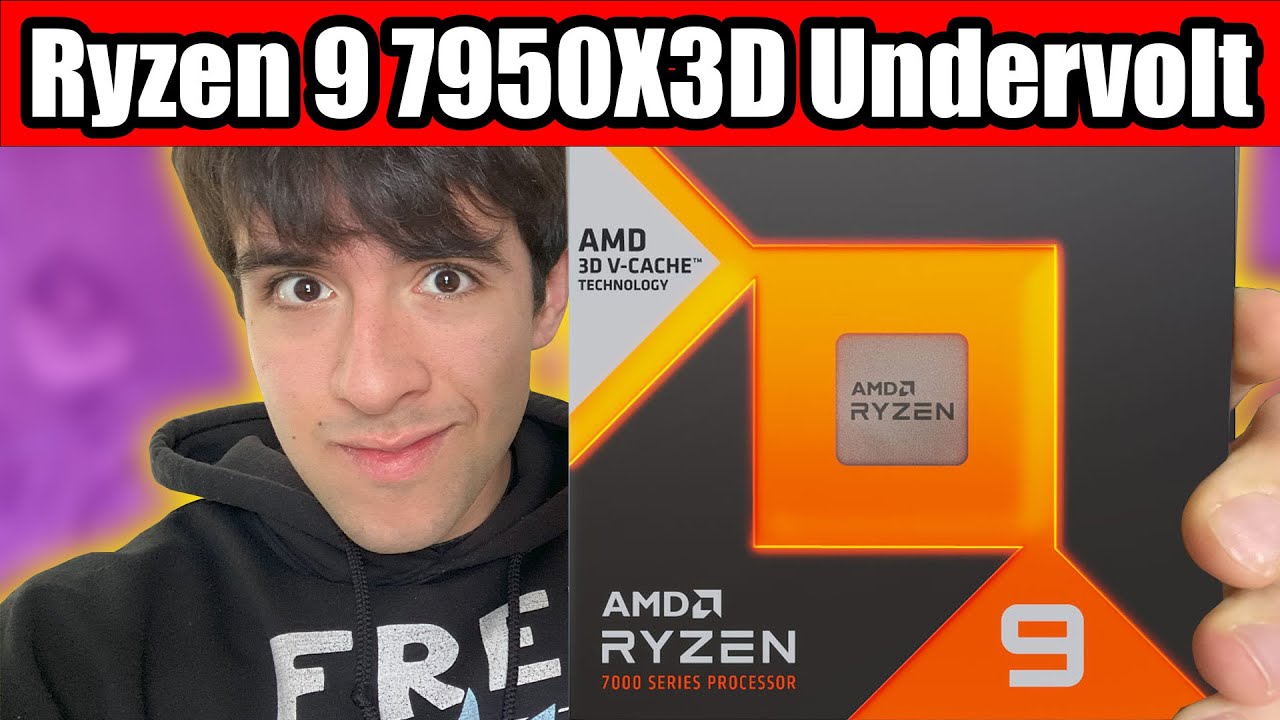 Undervolt your Ryzen 9 7950X3D for more FPS and Lower Temperature ...