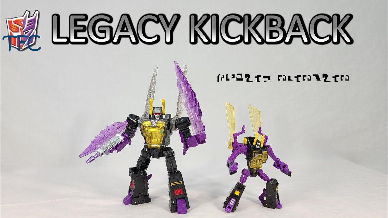 Transformers Review: Legacy Kickback - YouTube