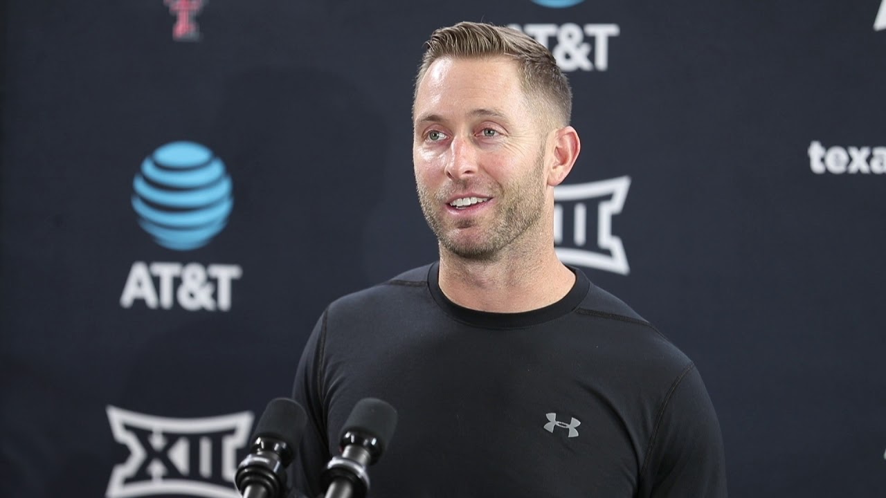 Kliff Kingsbury talks about Kyler Murray and friendship with OU coaches ...