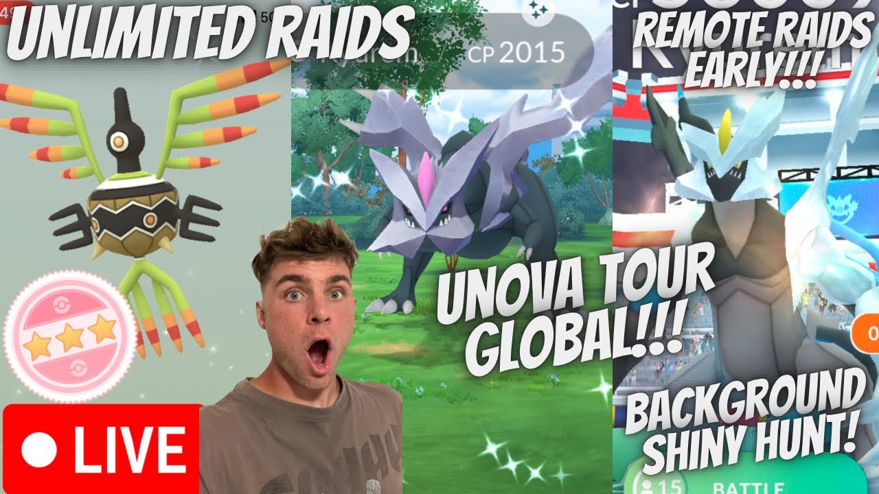 Unlimited Kyurem Fusion Raids and Global Unova Tour in Pokemon Go LIVE ...