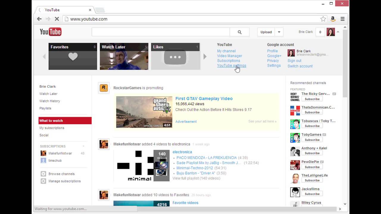 How to Remove Google Plus from a YouTube Account : Google User Tips ...