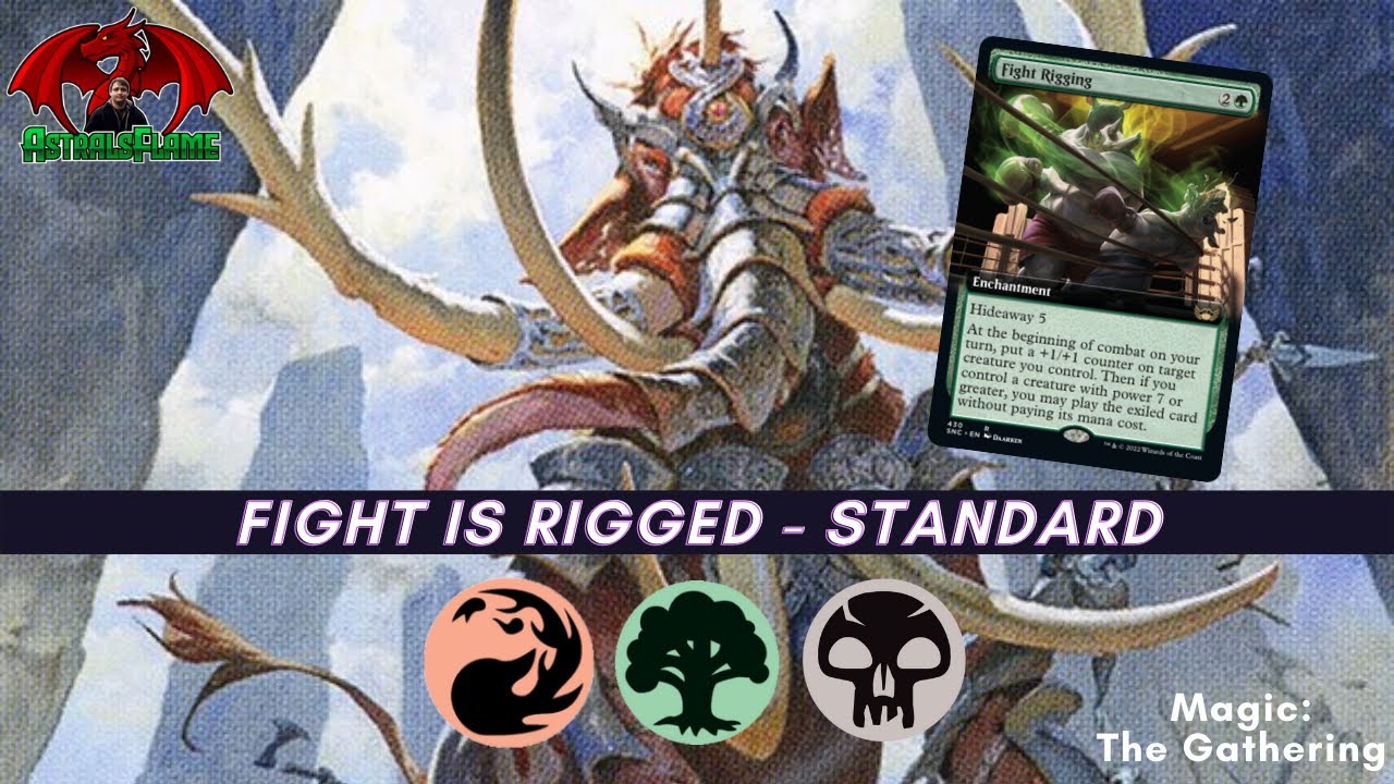 🔴🟢⚫️ Jund Fight "Rigging" | MTG Arena | Standard | Deck Tech - YouTube