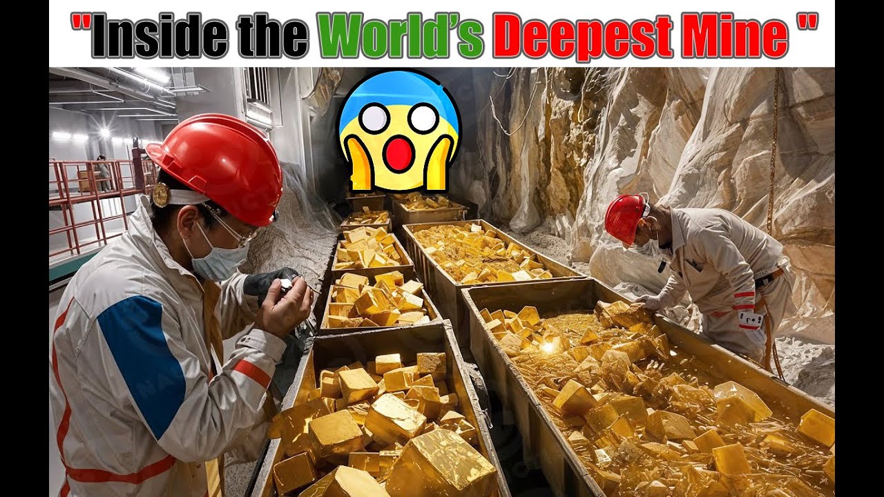 You Won't BELIEVE What Happens Inside the World's Deepest Gold Mine ...
