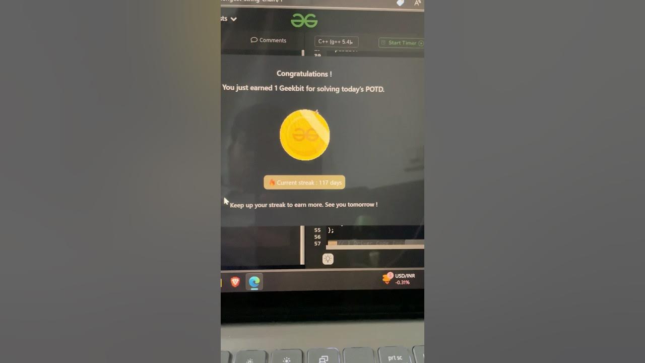 Day-31 to become better #coding #vlog #c++ #programming #competitiveprograming #hustle #grind # ...