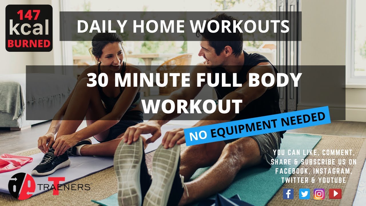 Stay Fit | Stay Healthy | Workout@Home | Moderate Intensity | 30 ...
