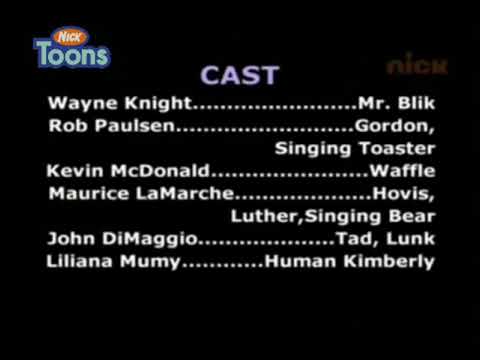 Catscratch Credits - NickToons UK (Monday May 14th 2007)