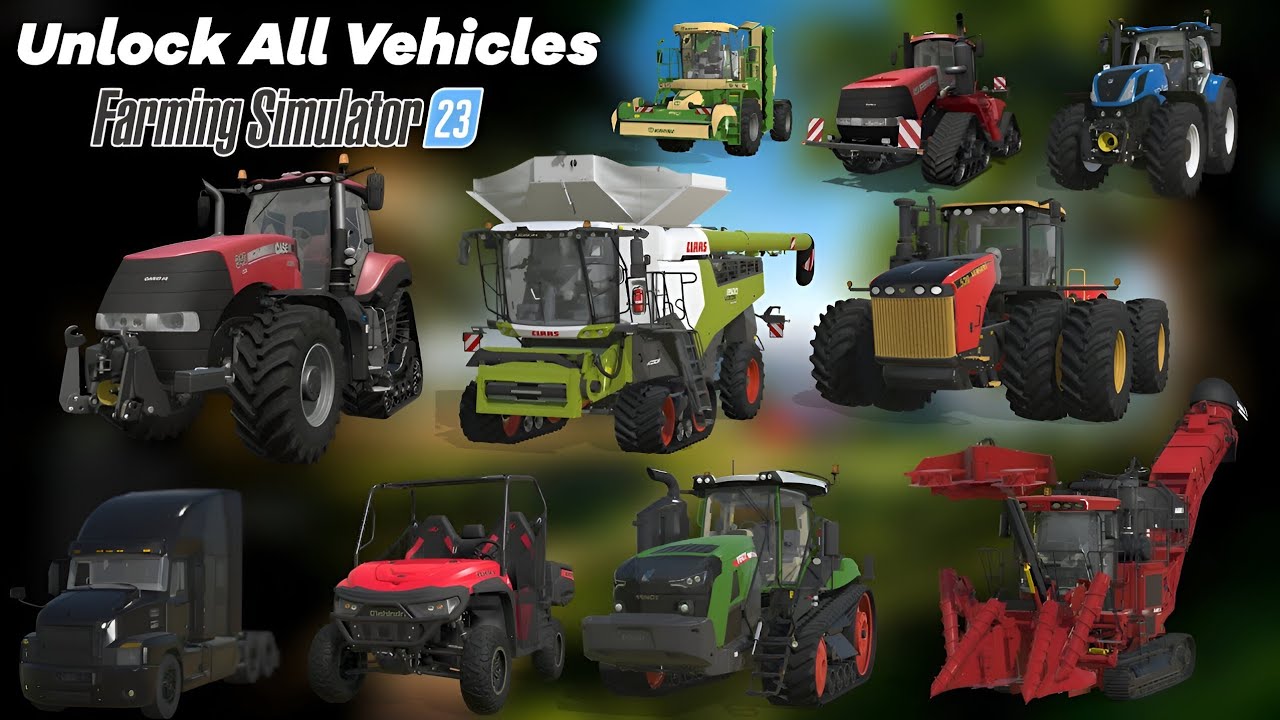 How to Unlock Vehicle In F23 || Farming simulator 23 Unlock Tutorial ...
