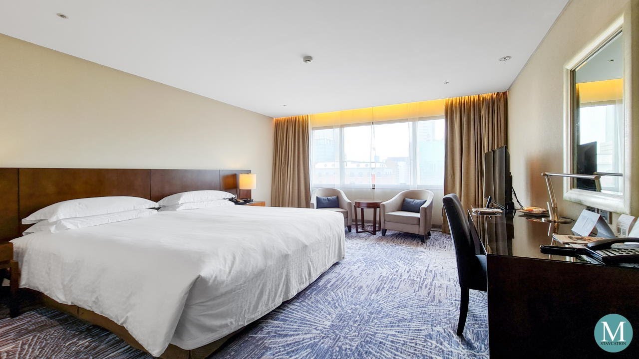 Deluxe Room at Sheraton Grand Taipei Hotel - YouTube