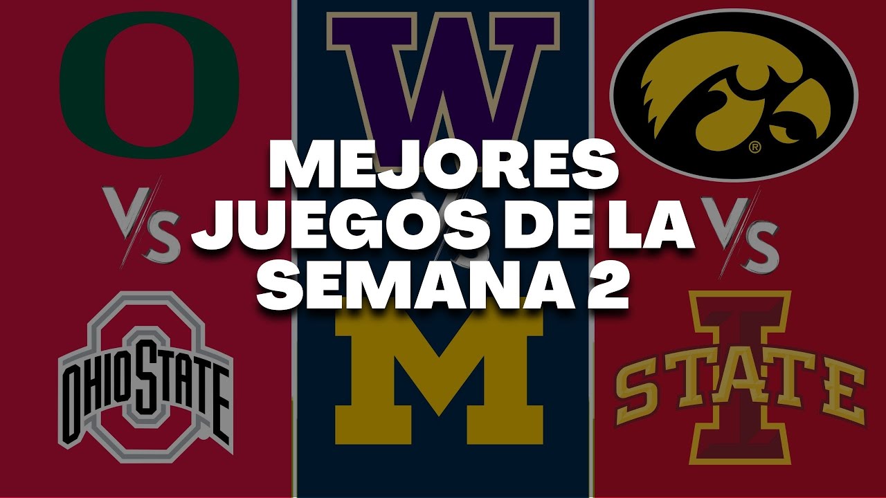 Las mejores juegos de la semana 2 del fútbol americano colegial del ...