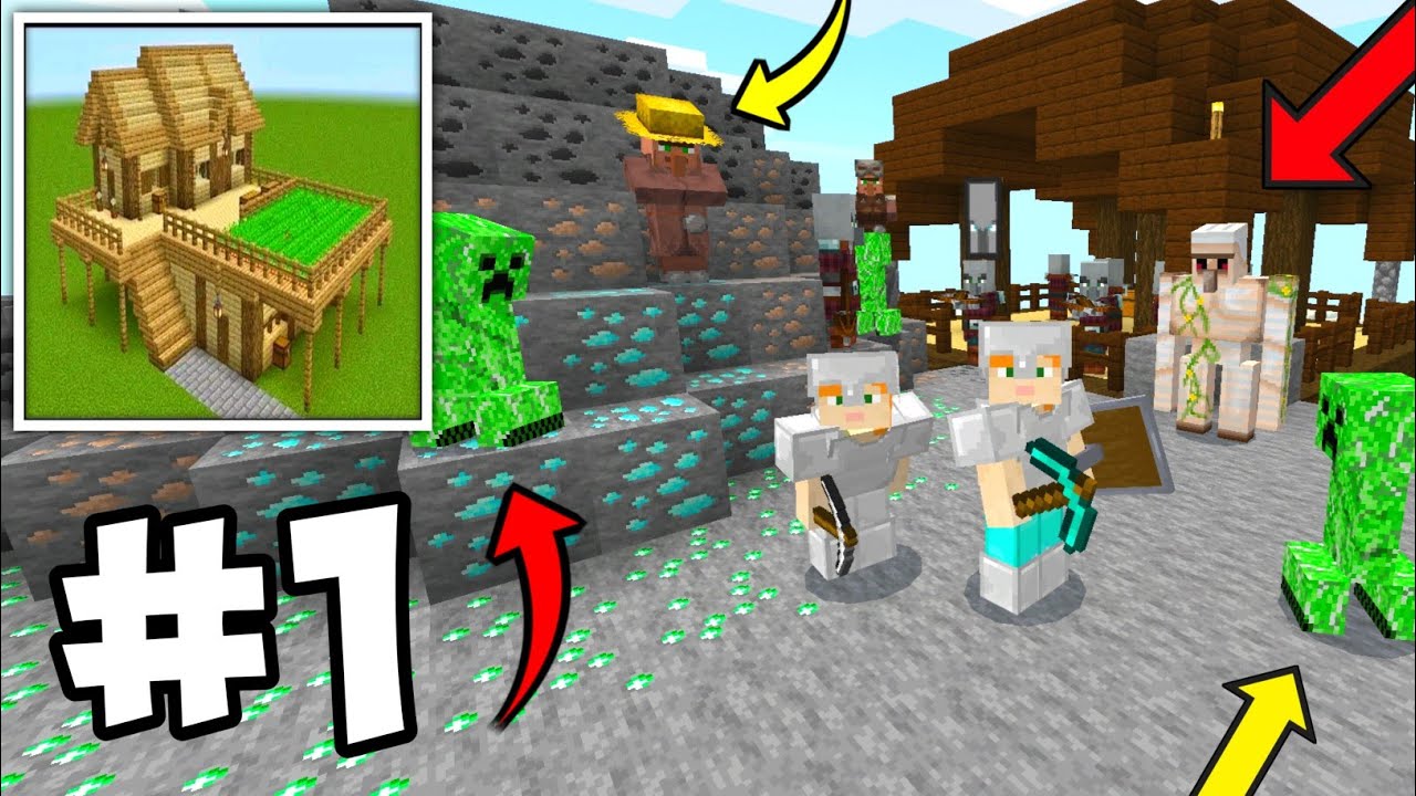 Block Crazy 3d Multiplayer Survival Walkthrough Gameplay Part 1 | Craft ...