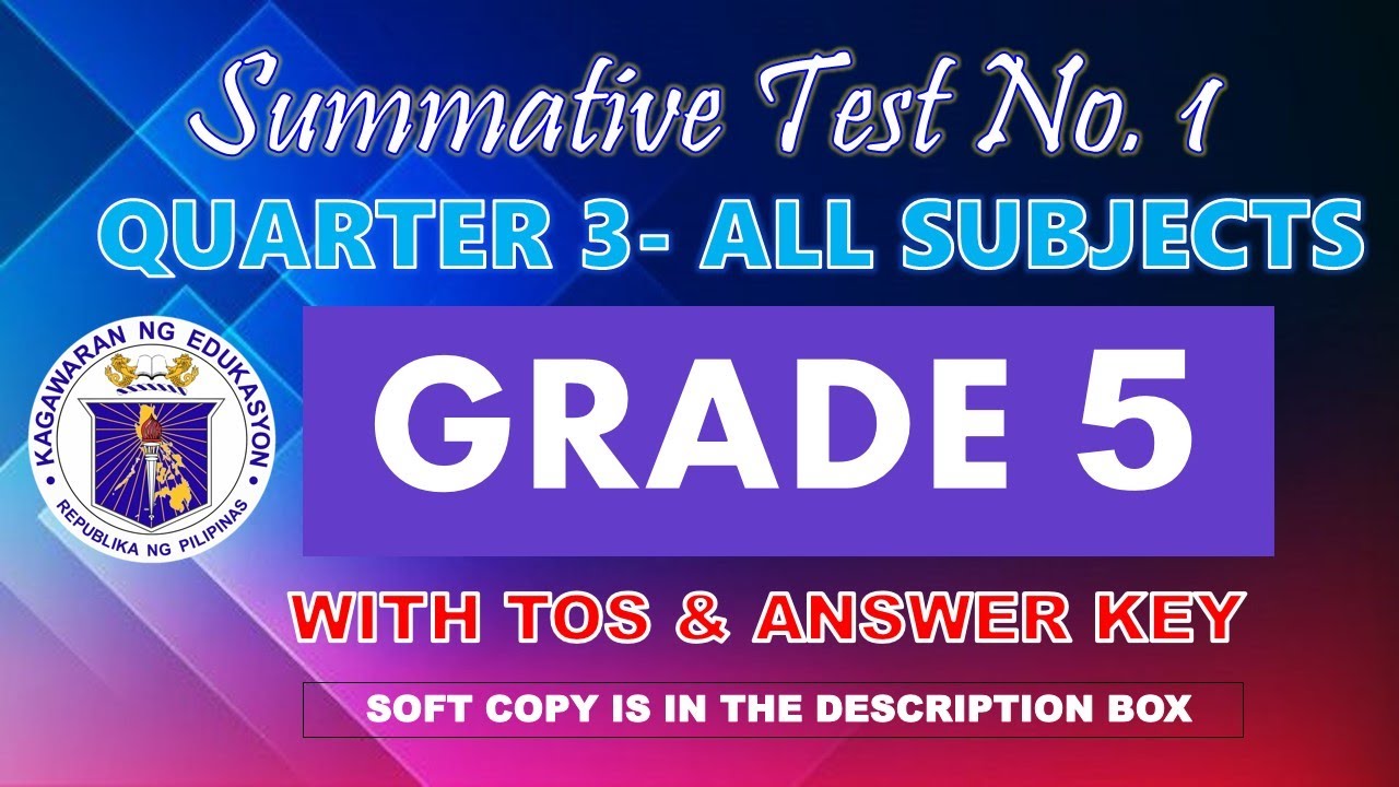 GRADE 5 SUMMATIVE TEST NO 1 WITH TOS AND ANSWER KEY YouTube grade-5-summative-test-no-1-with-tos-and-answer-key-youtube