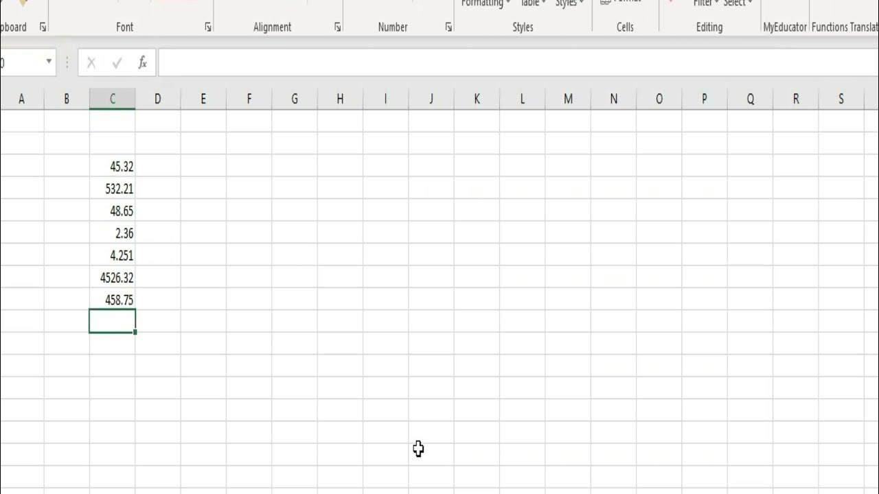 Automatically Insert Decimal Point When typing in Excel MS Excel Telugu | MS Excel in Telugu ...