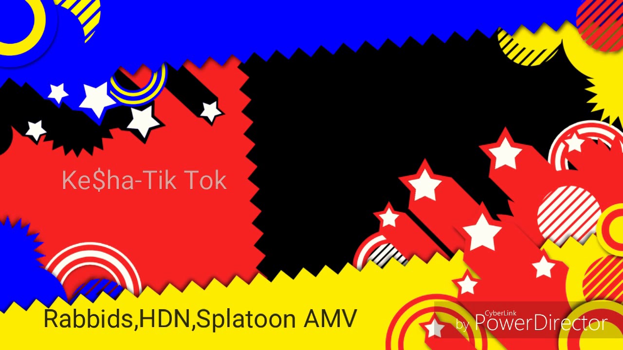 Rabbids,HDN&Splatoon AMV:Tik-Tok(Ke$ha) - YouTube