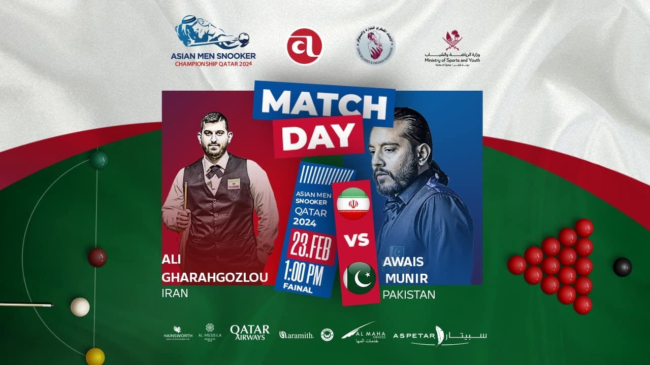 ACBS - ASIAN MEN SNOOKER CHAMPIONSHIP | QATAR 2024 THE FINAL'S - YouTube