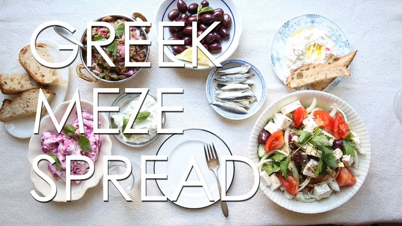 The Ultimate Greek Meze Spread - YouTube