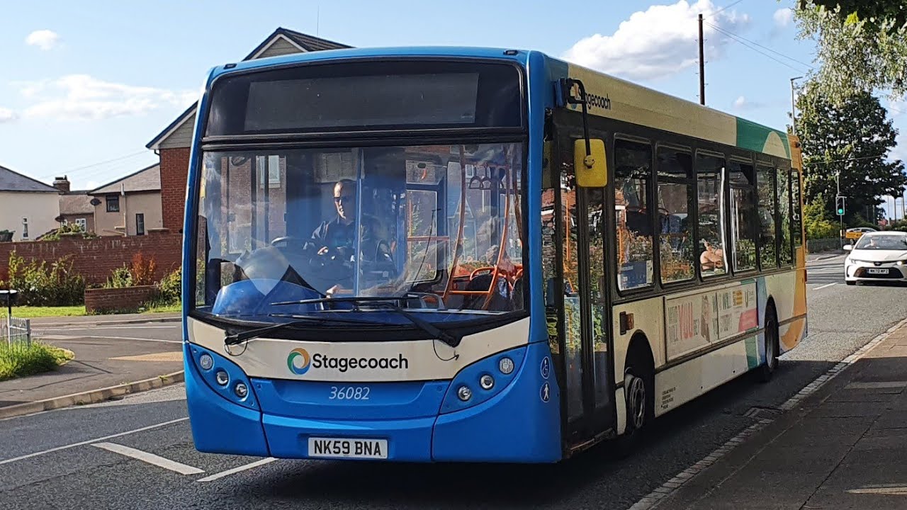 NEW SERVICE: Route 59 | NK59BNA/36082 - Stagecoach North East: Dennis ...