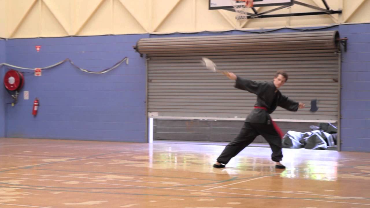 Birthday Demonstration Monk Spade, Double Axes and Animal postures ...