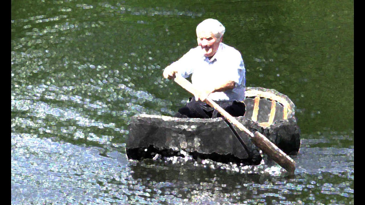 The Famous Welsh Coracle on the River Teifi at Cenarth 16/06/2015 - YouTube