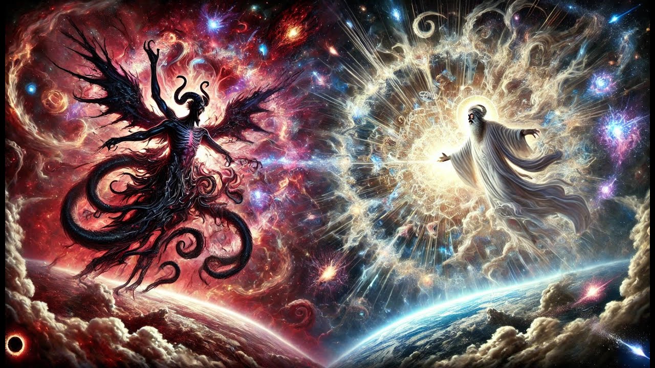 Unveiling the Cosmic Battle: Yaldabaoth vs. Yahweh - YouTube