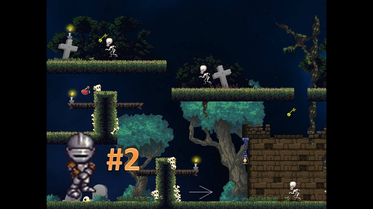 Gdevelop 5 knight Land #2 - YouTube