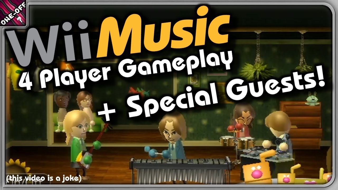 4 PLAYER WII MUSIC IS RIDICULOUS! | Wii Music Gameplay WITH TALENTED ...