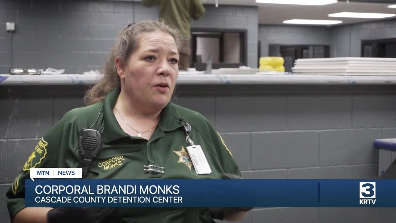 Renovation nearly done at Cascade County jail booking area - YouTube