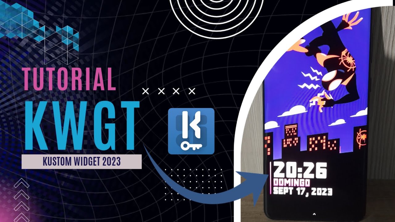 💯 TUTORIAL COMO UTILIZAR WIDGETS EN ANDROID CON KWGT 🔥 - YouTube